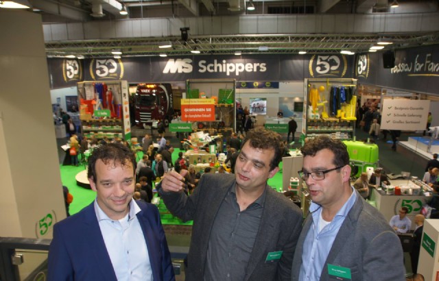MS Schippers viert gouden jubileum op Eurotier - Nieuwe Oogst