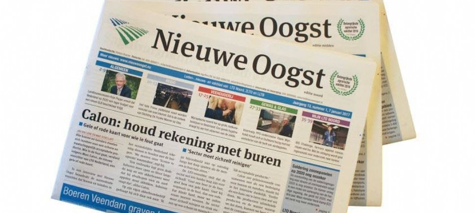 Nieuwe Oogst meest gelezen agrarische vakblad - Nieuwe Oogst