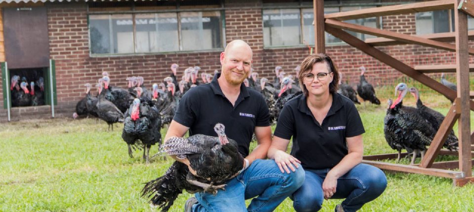Familie Bos scoort met kalkoenconcept De Sjroete Farm - Nieuwe Oogst