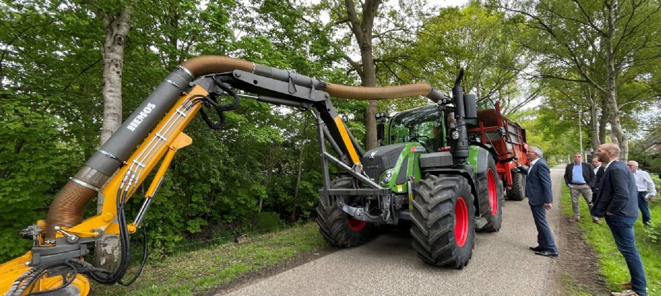 Bermgras wordt nieuwe groene grondstof - Nieuwe Oogst