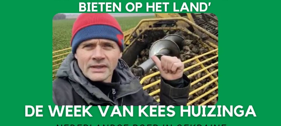 Oekraïne-vlogger Kees Huizinga: 'Liever geen dikke bietenbult op het ...